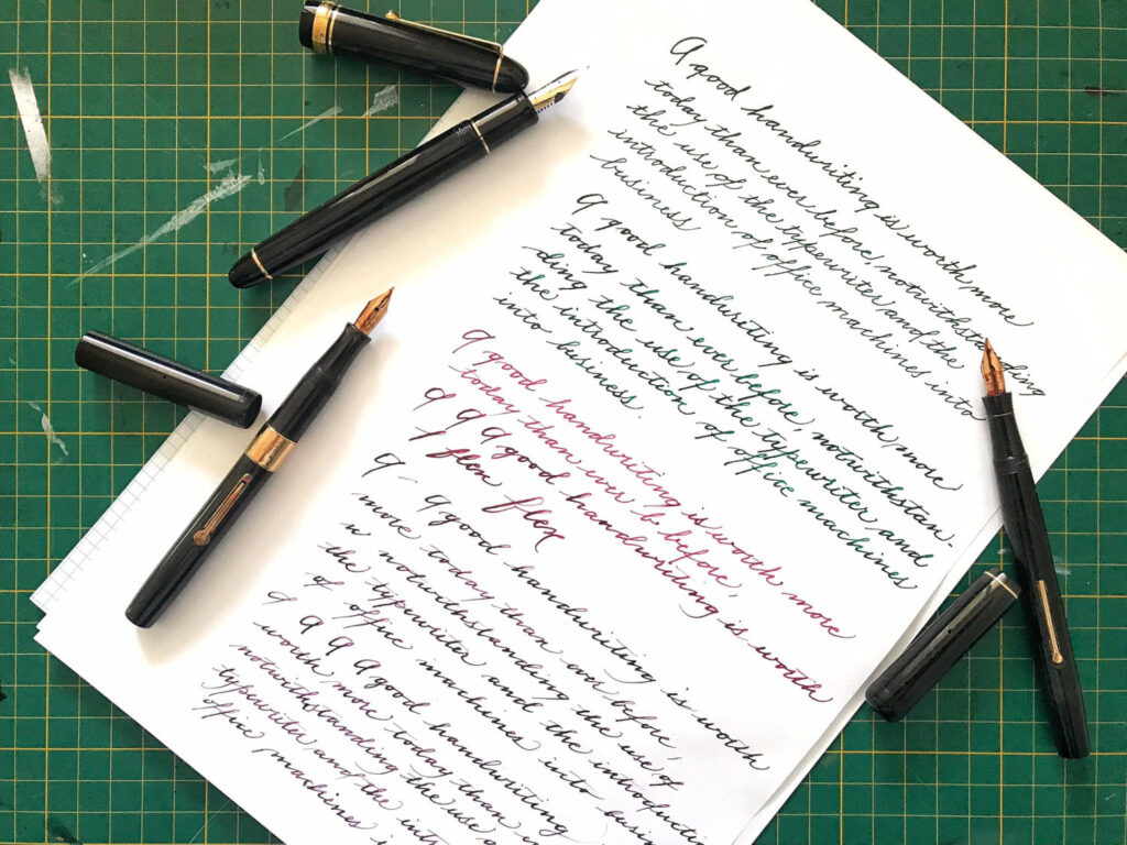 Caligrafie cursivă - Academia de Caligrafie