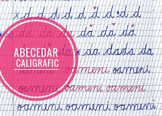 Abecedar Caligrafic - Academia de Caligrafie