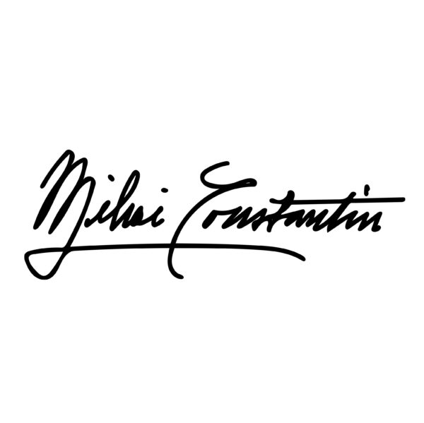 Semnătură caligrafică - format vectorial - Academia de Caligrafie